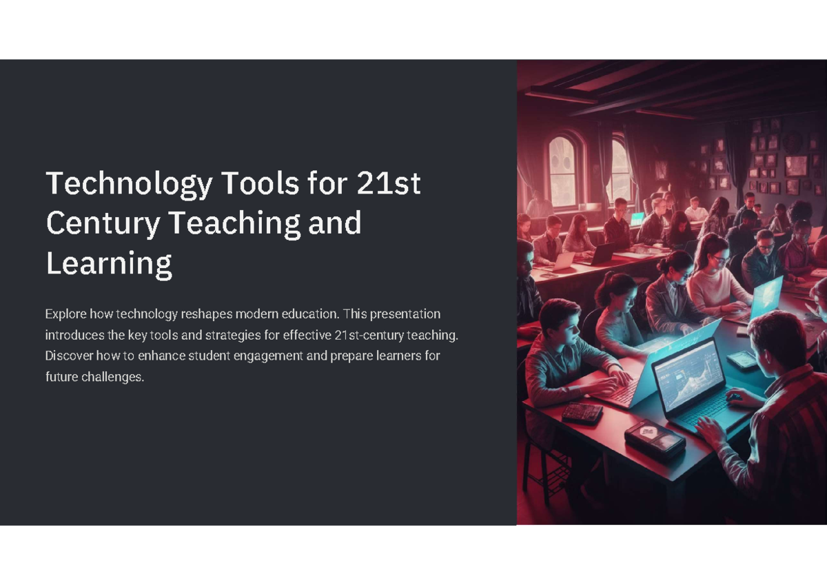 L14 Technology-Tools-for-21st-Century-Teaching-and-Learning ...