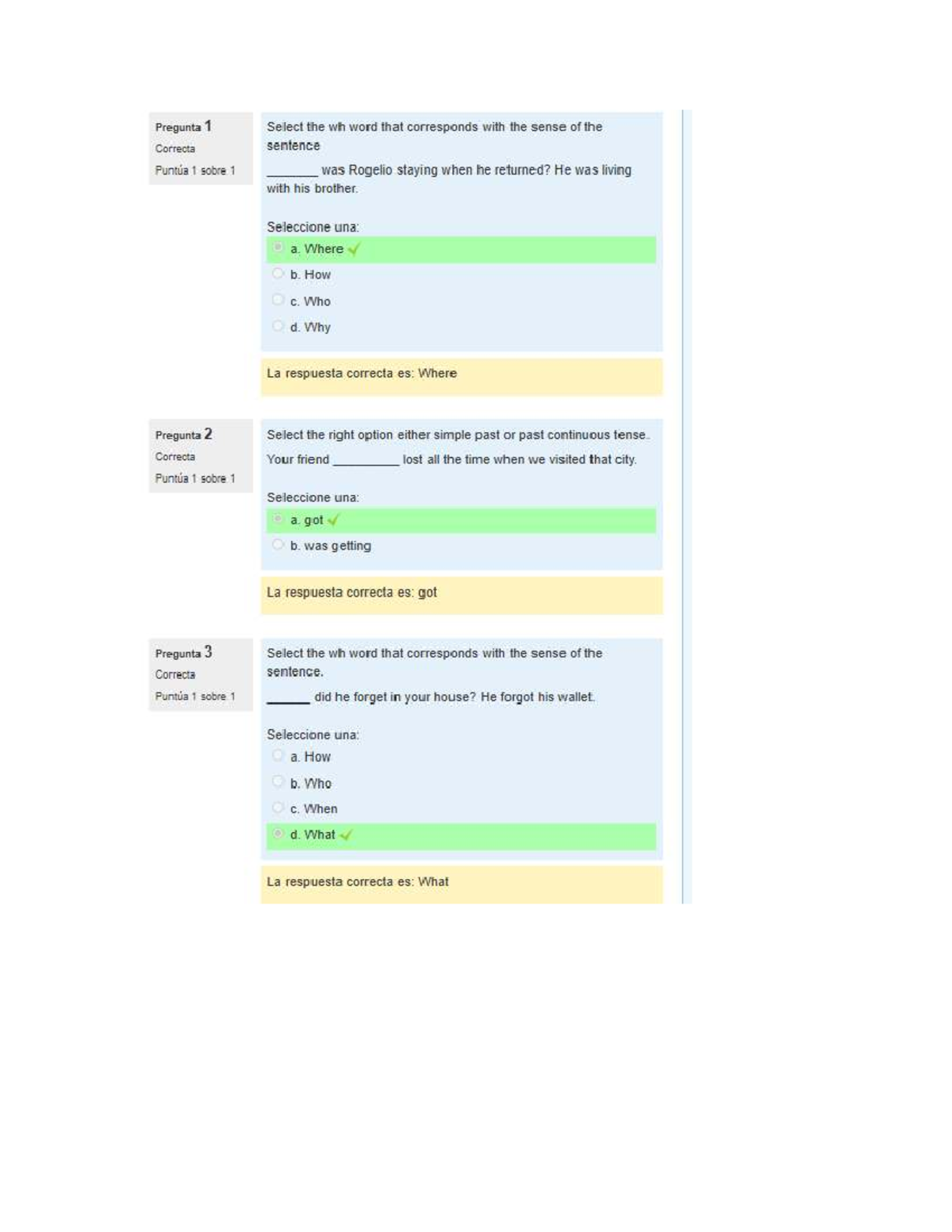 Doc2 - Apoyo para la materia: Ejercicios de gramática y verbos - Studocu
