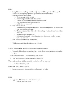 CHEM 2211 Recitation 8 - Recitation Worksheet 8 : CH 7-8 Select Topics ...