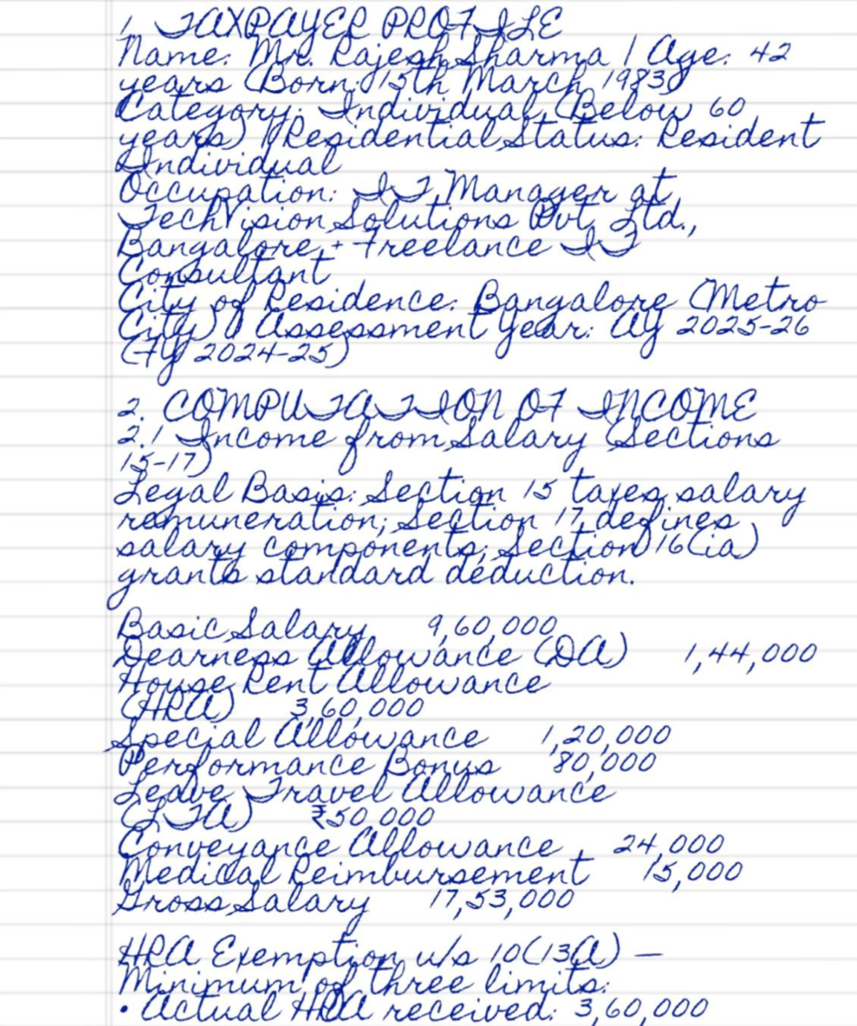 Case Study: A2 Analysis of Individual Assessment and Financial Metrics ...