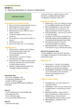GEN MATH Reviewer Notes for HUMSS - Grade 11 Preliminaries - Studocu