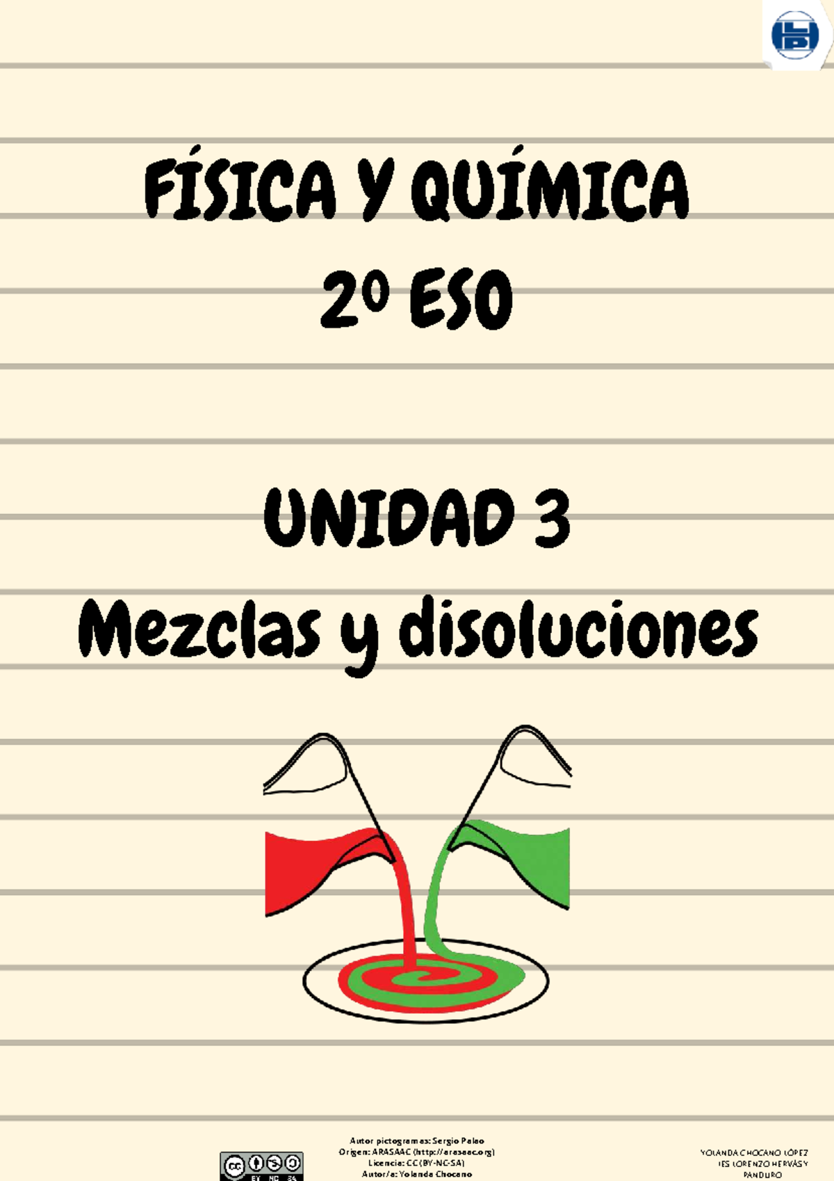 FÍSICA Y QUÍMICA 2º ESO UNIDAD 3: Mezclas y Disoluciones - Studocu