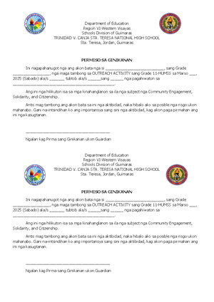 Panghalip - education - A. Kaukulang Palagyo A. Tukuyin ang uri ng ...