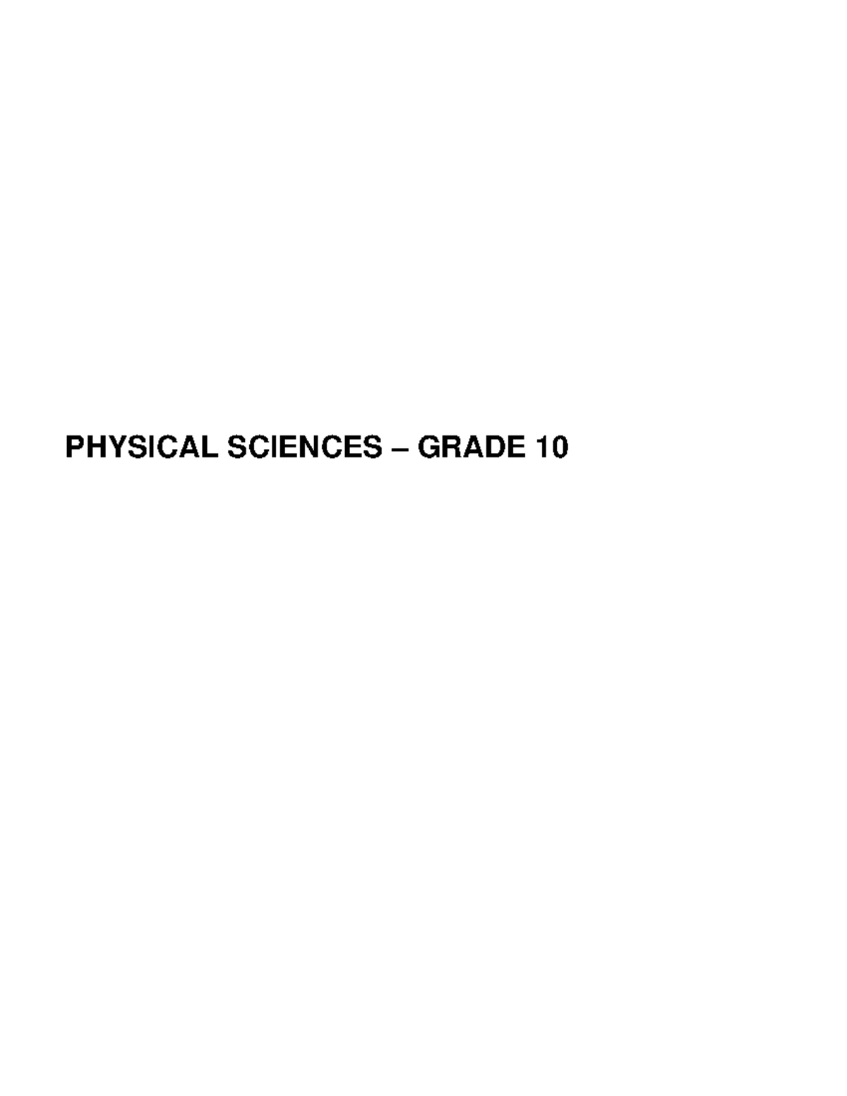 Electrostatics Concepts for Grades 10 & 11: Key Principles and Laws ...