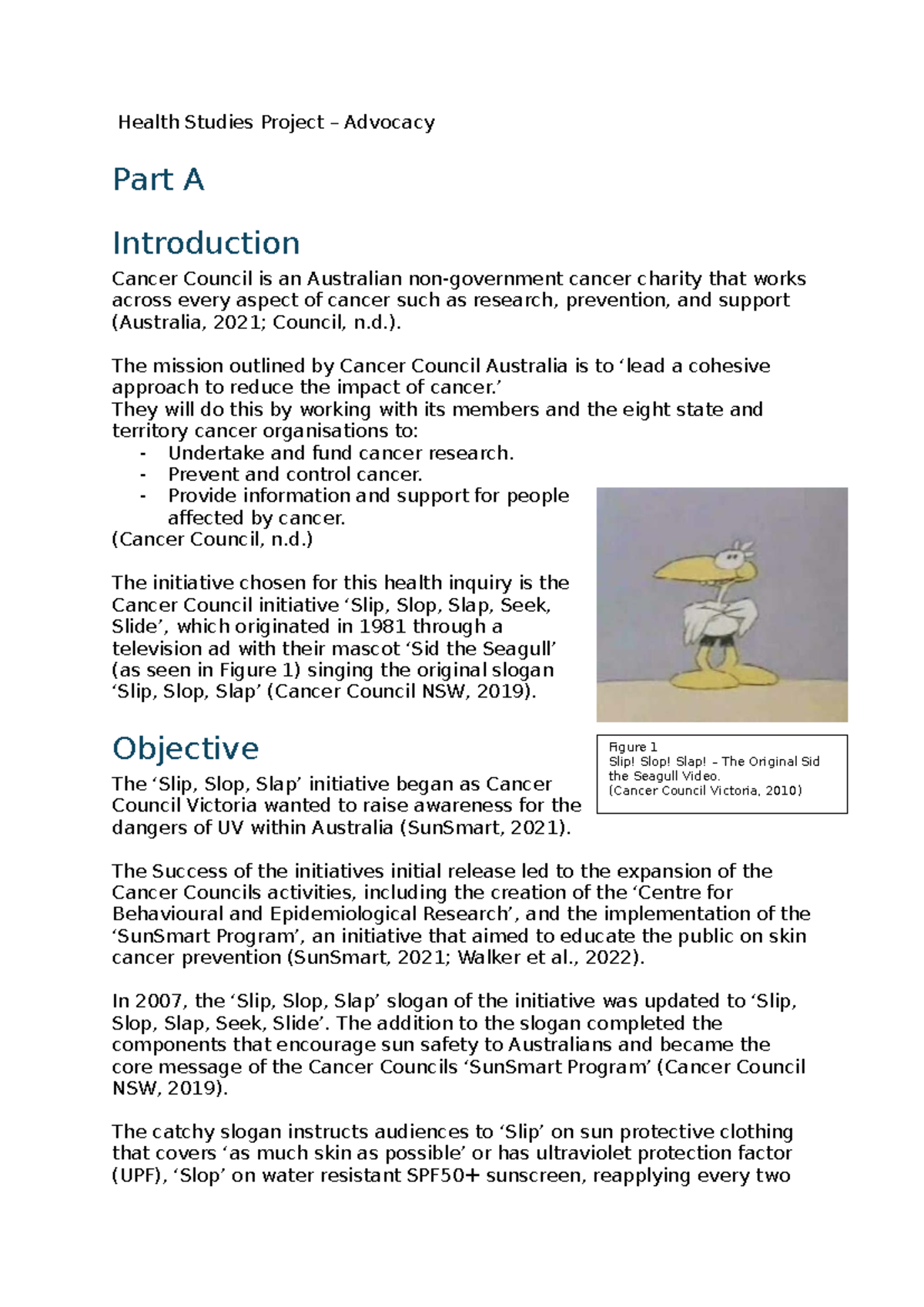 Health Inquiry T3 U4: Advocacy for Sun Safety and Indigenous Health ...