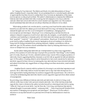 [Solved] 12 Reading Response Interviewing the Text Choose the text you ...