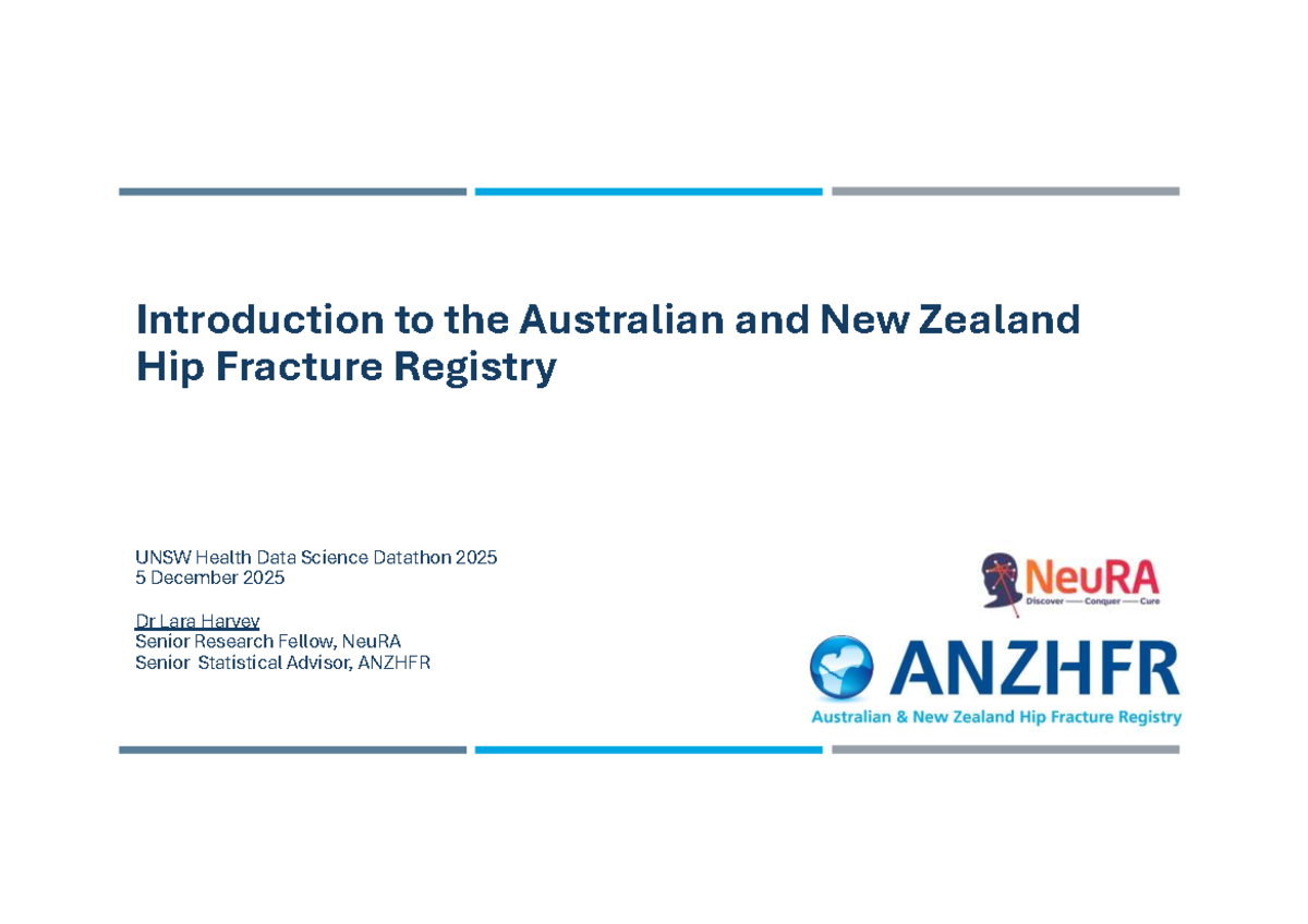 ANZHFR Data Visualization & Predictive Models - UNSW Health Datathon ...