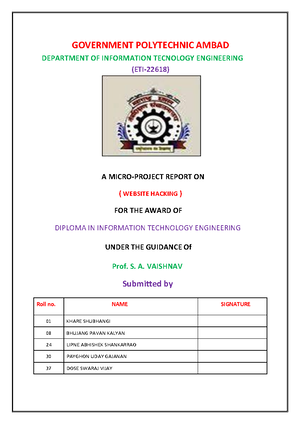 WMN Solved Manual - Information Technology - Studocu