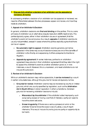 [Solved] At parties are encouraged to settle their differences ...