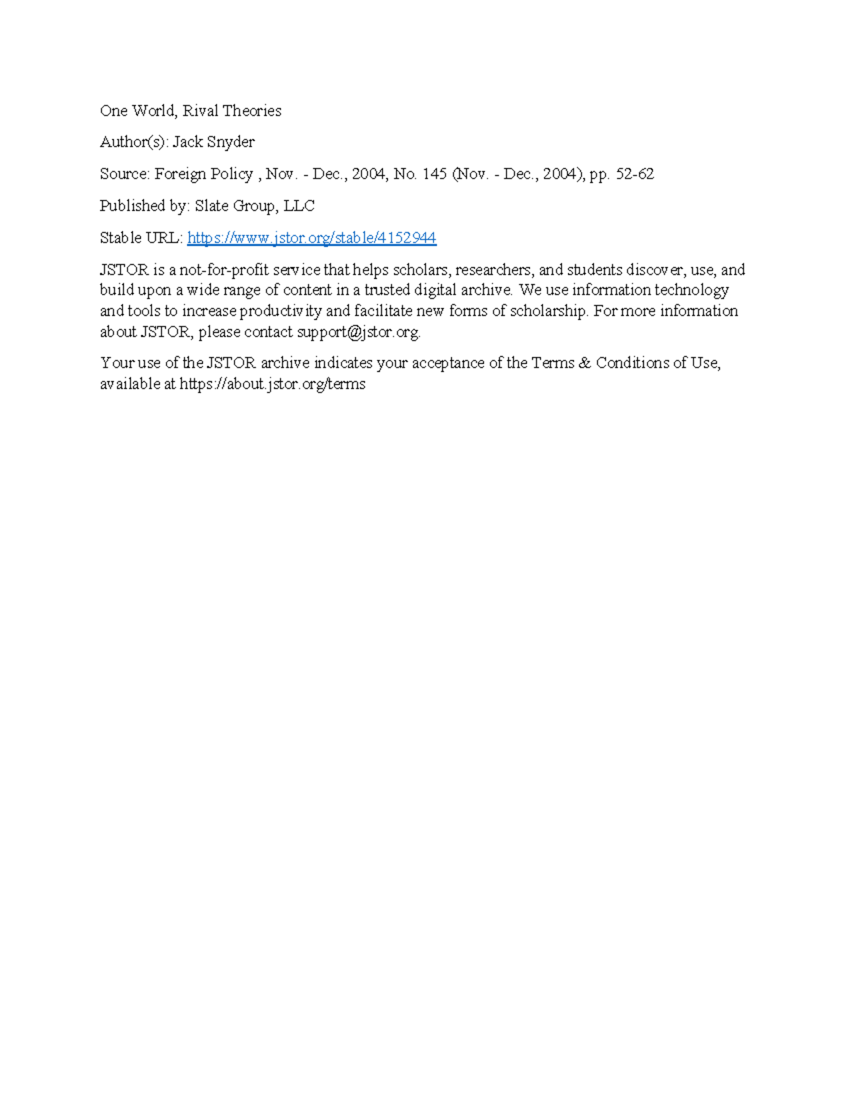 International Relations Theories: Realism, Liberalism, & Idealism ...