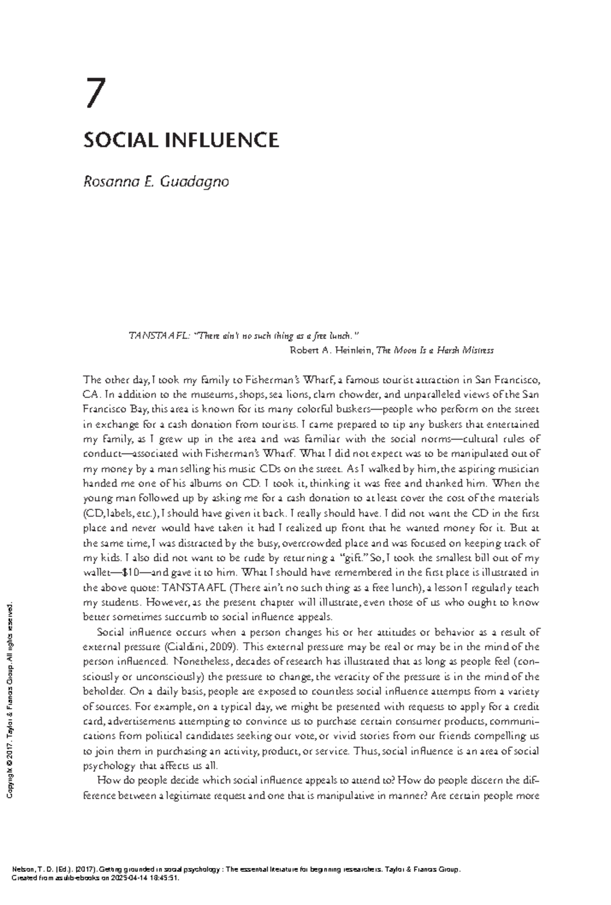 Social Influence and Compliance Techniques: Understanding Persuasion ...