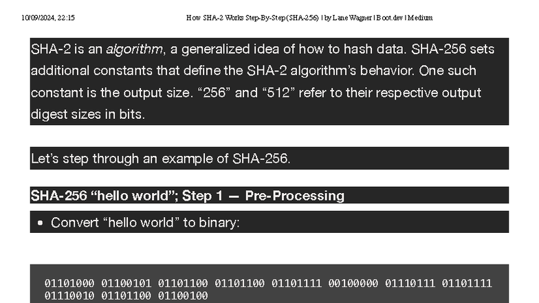 22:15 How SHA-2 Works Step-By-Step (SHA-256) - Studocu