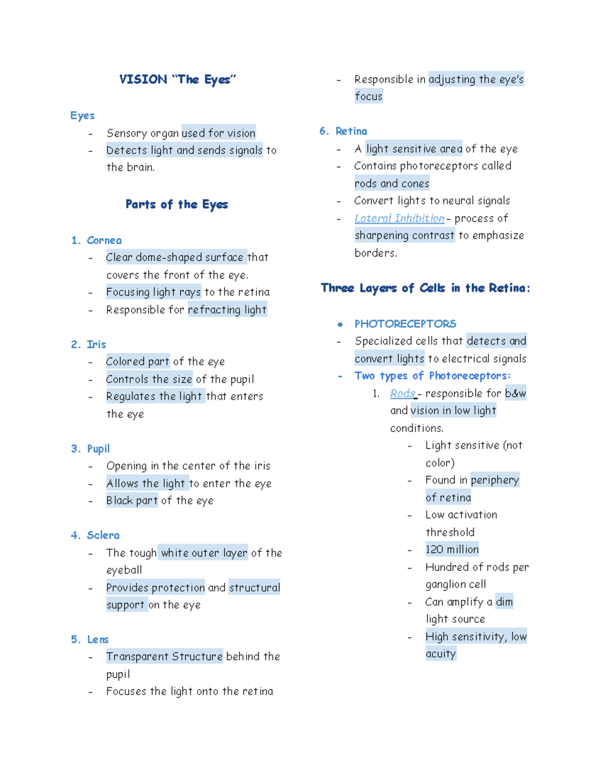 BIO- Psych- Senses - Understanding Biological Psychology of Senses ...