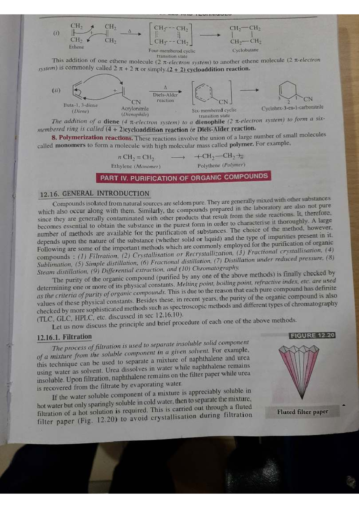 Purification Techniques in Organic Chemistry (Chemistry XI) - Studocu