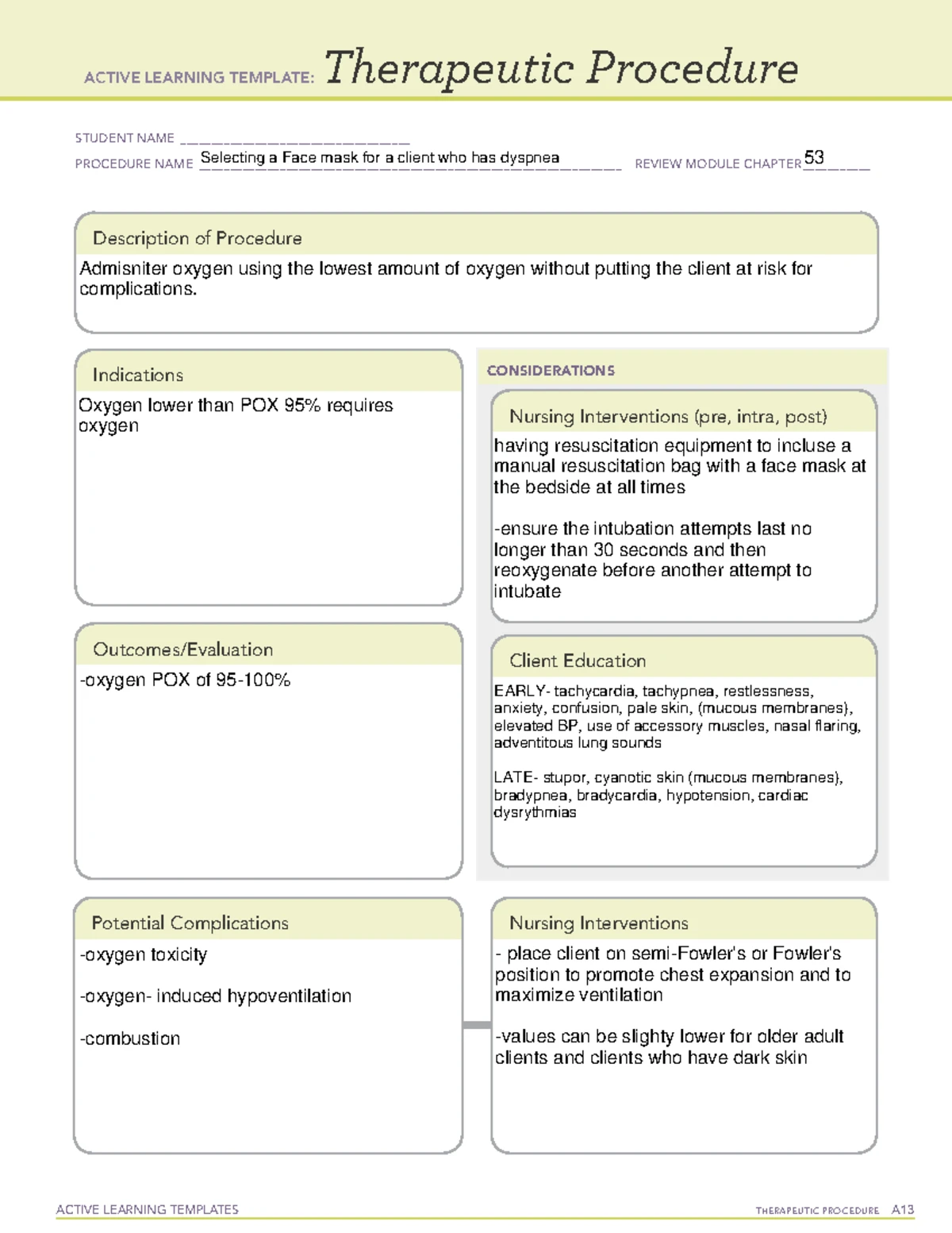 Applying restraints - ATI practice template review material and review ...