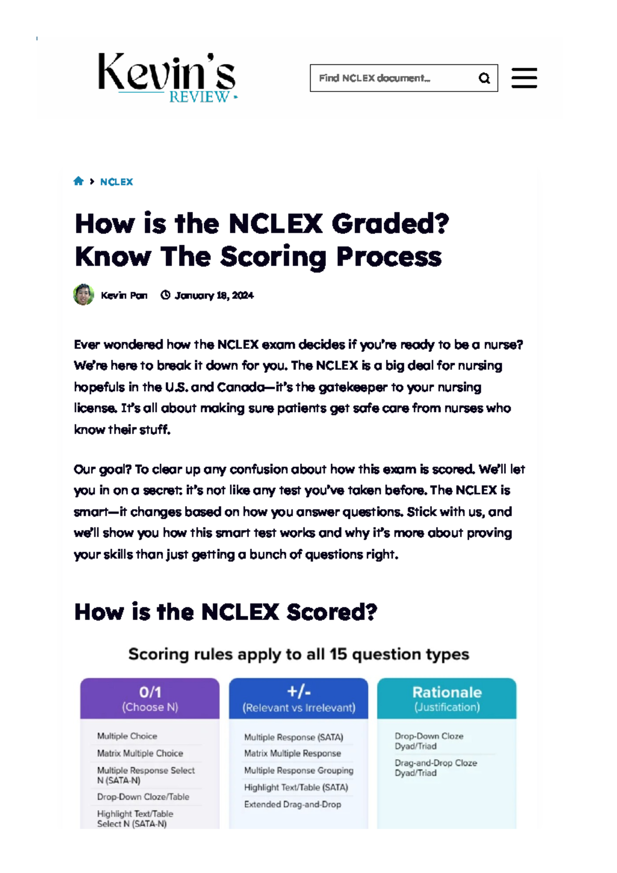 How is the nclex graded - NCLEX How is the NCLEX Graded? Know The ...