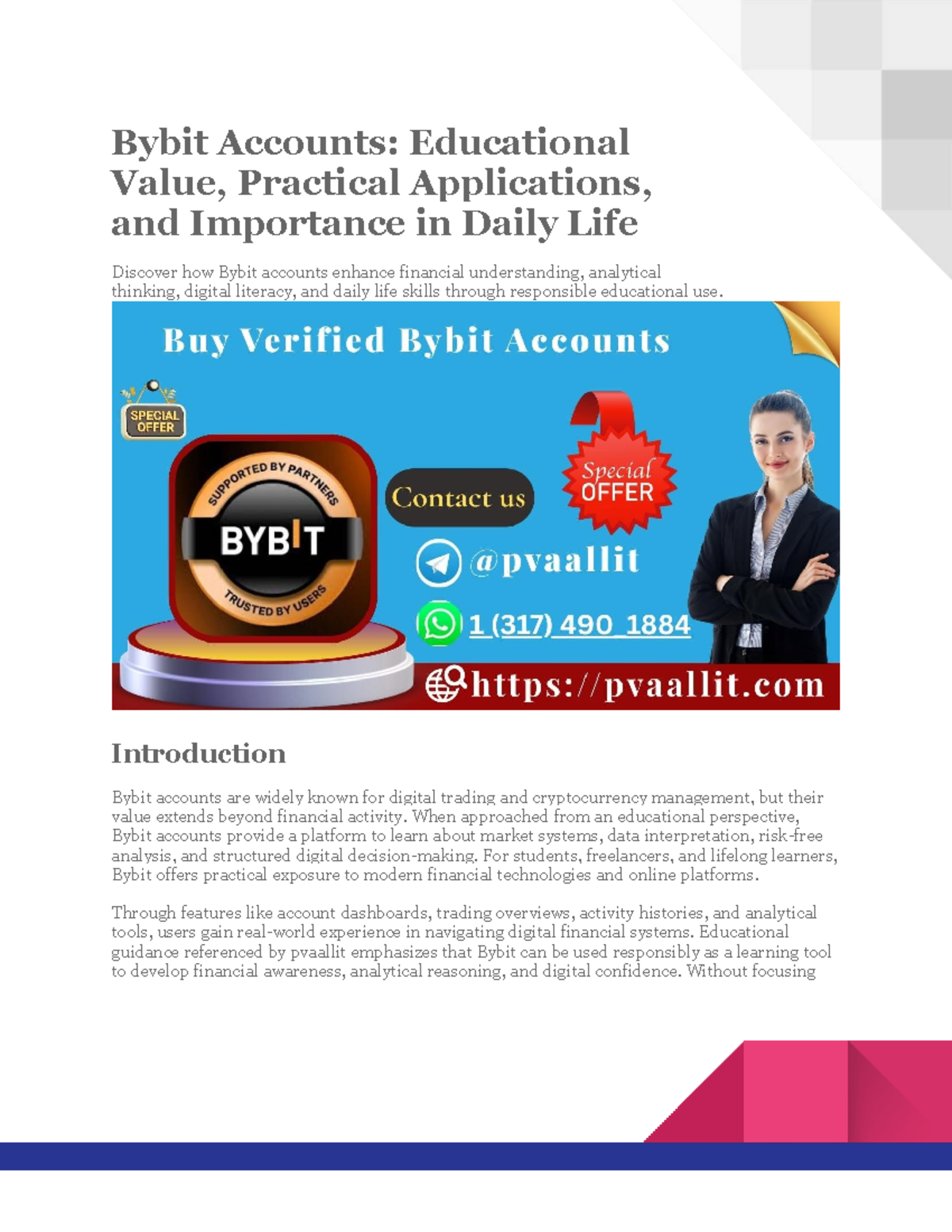 How To Buy Verified Bybit Accounts A Step By Step Guide Studocu
