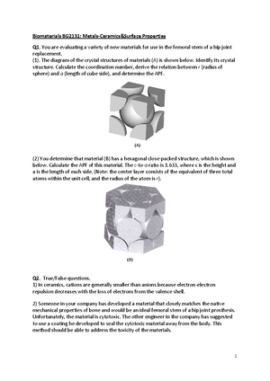 BG2131 Cell Interaction with Biomaterial Annotated Tutorial ...