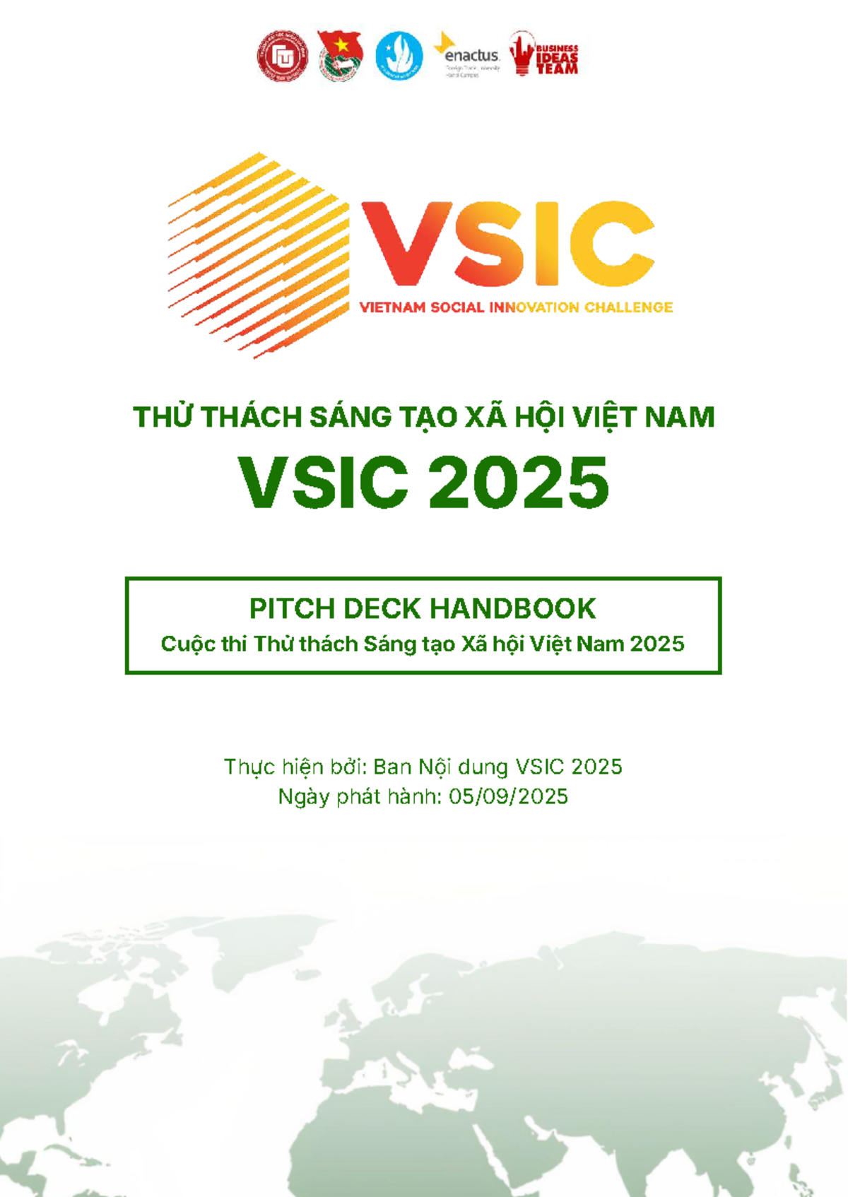 VSIC 2025 Hướng Dẫn Pitch Deck Cuộc Thi Sáng Tạo Xã Hội Việt Nam - Studocu
