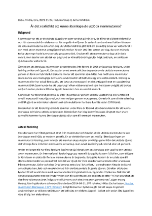 Skjuvning och skjuvspänning τ - 2014-12- Skjuvning och skjuvspänning τ ...