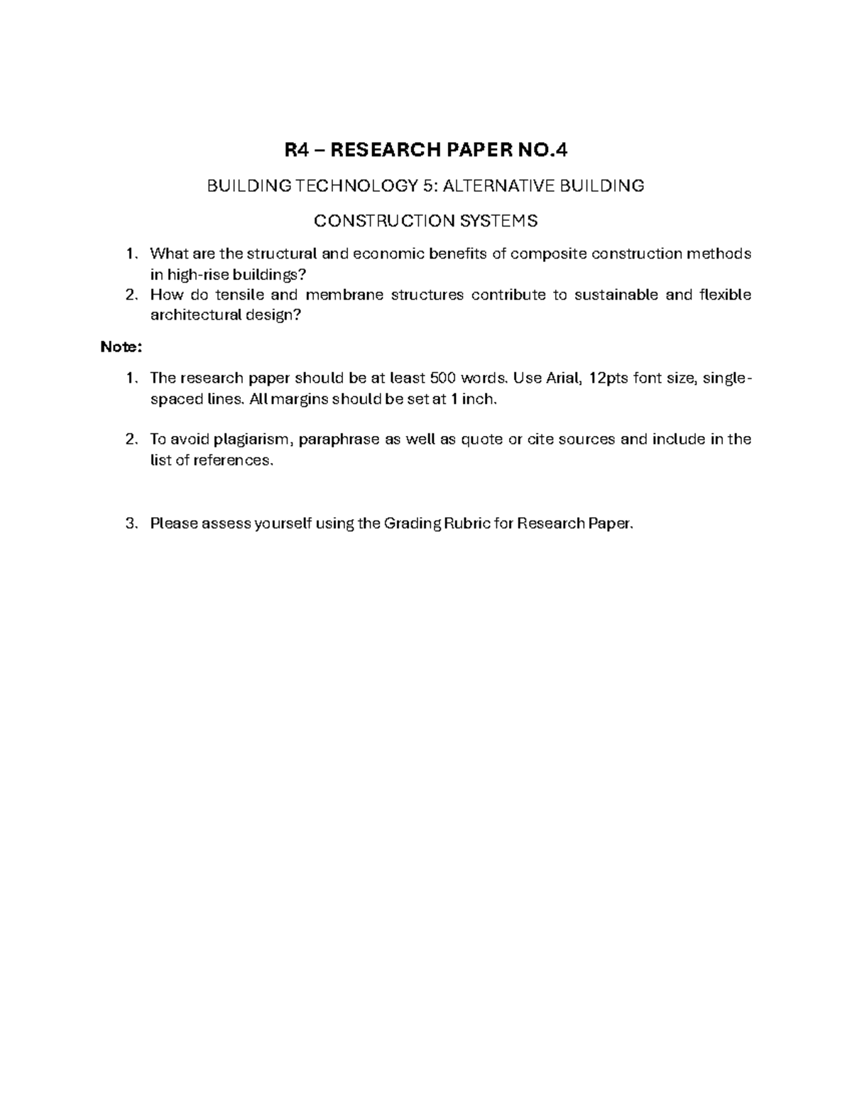 R4– Research Paper NO - NA CANT SAY ANYTHING MUCH - R 4 – RESEARCH ...