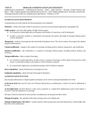 Network Security Syllabus - 1 CCS354 NETWORK SECURITY L T P C 2 0 2 3 COURSE OBJECTIVES: To ...