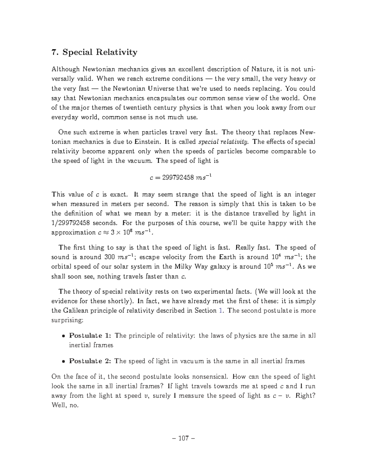 7. Special Relativity: Understanding Einstein's Theory in Depth - Studocu