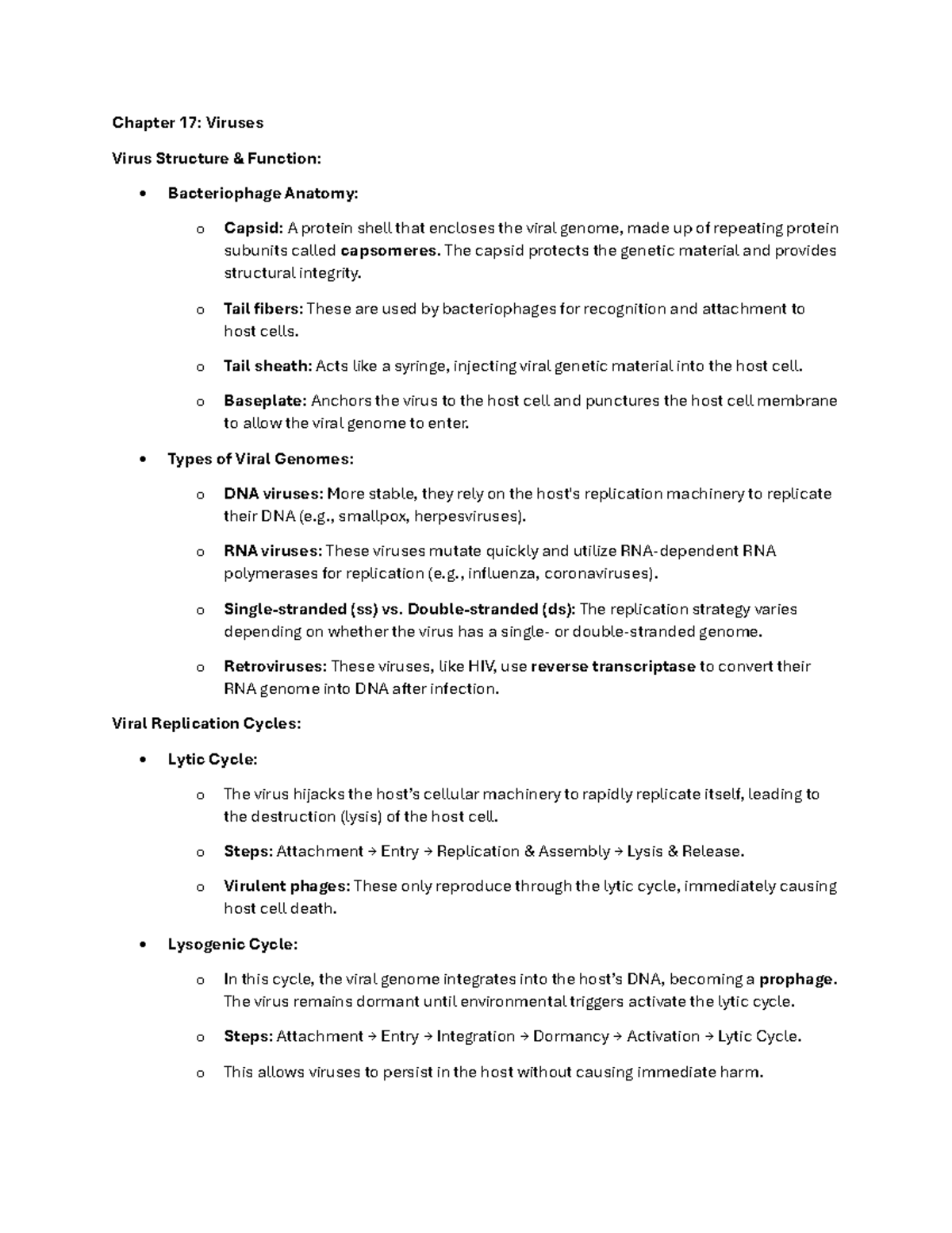 Biological Concepts: Prokaryotic Diversity, Viruses, and Fungi Insights ...