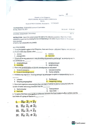 AP 5 3rd Quarter - AP 5 3 rd Quarter Aralin #1: Mga Pagbabago sa ...