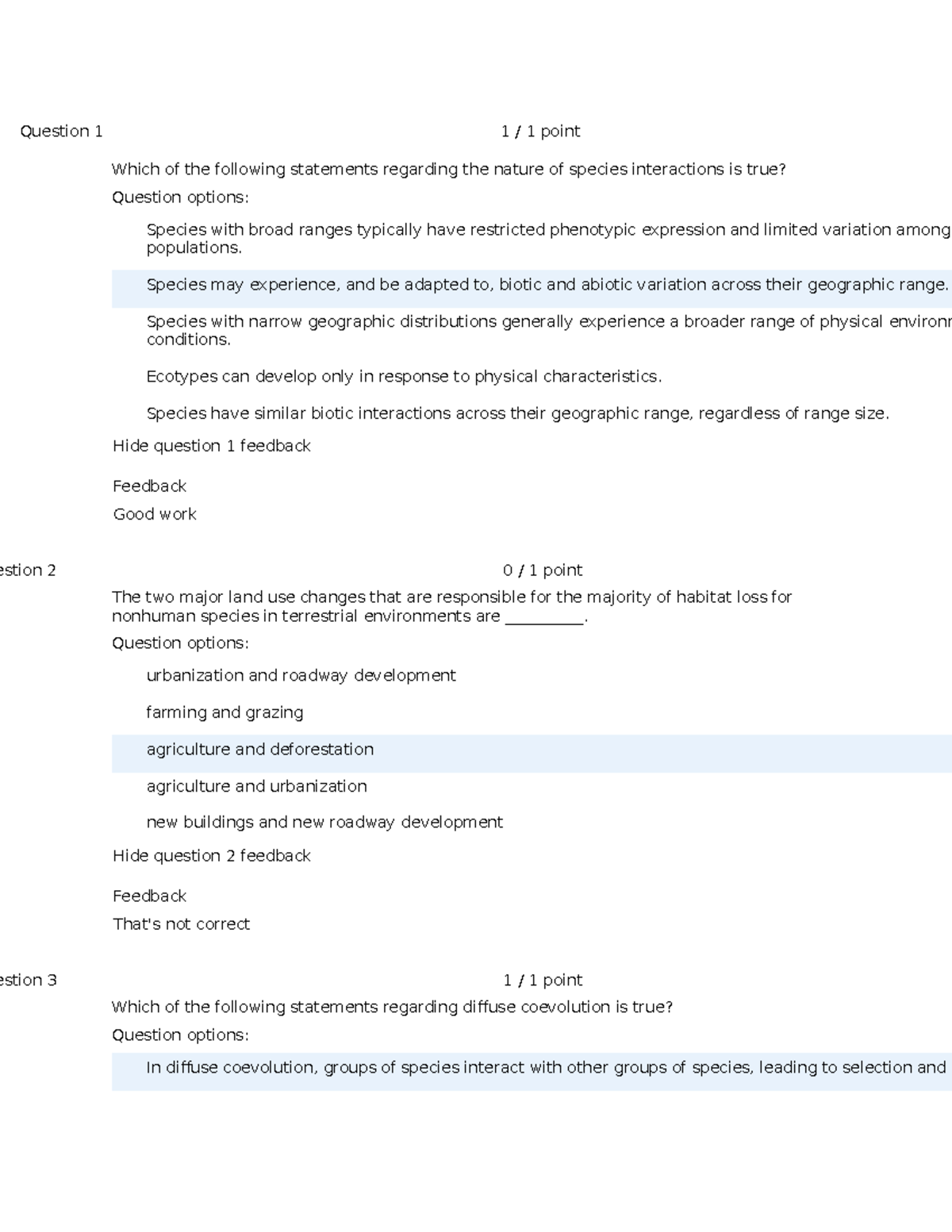 5-2 Module Five Quiz - Species Interactions & Ecological Concepts ...
