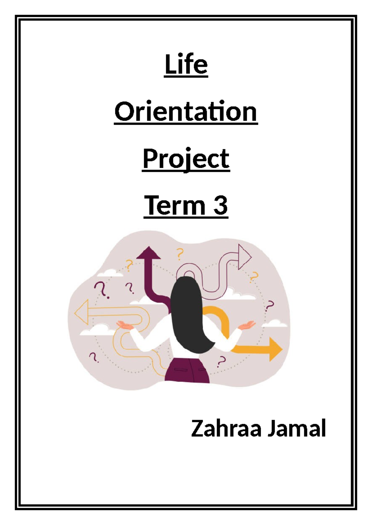 LO Project 24' T3: Subject Choices & Environmental Awareness - Studocu