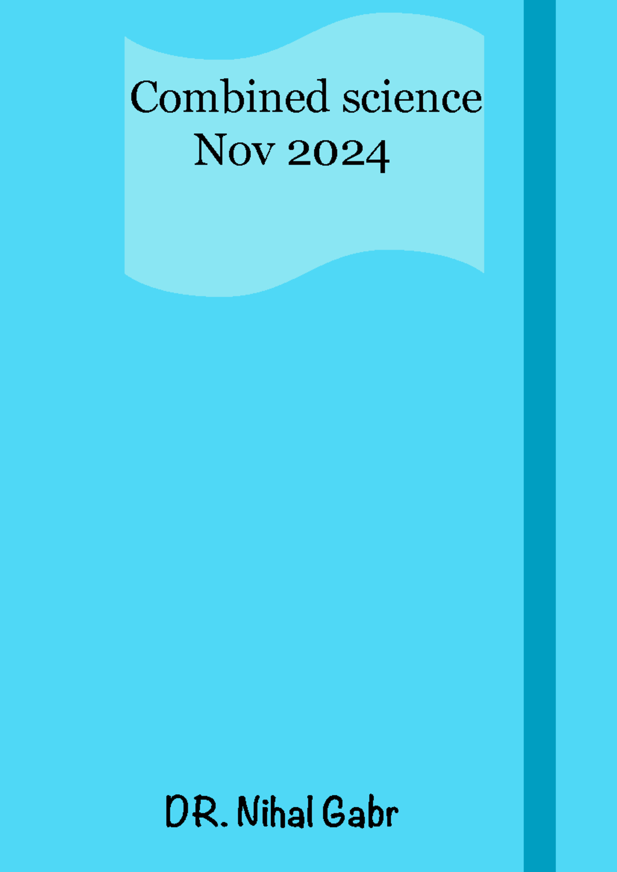 Cells and Specialised Cells - CS Bio Notes for Nov 2024 - Studocu