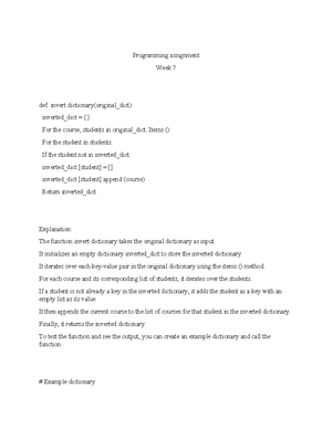 [Solved] In this assignment you will be able to provide practical insights - Computer Science ...