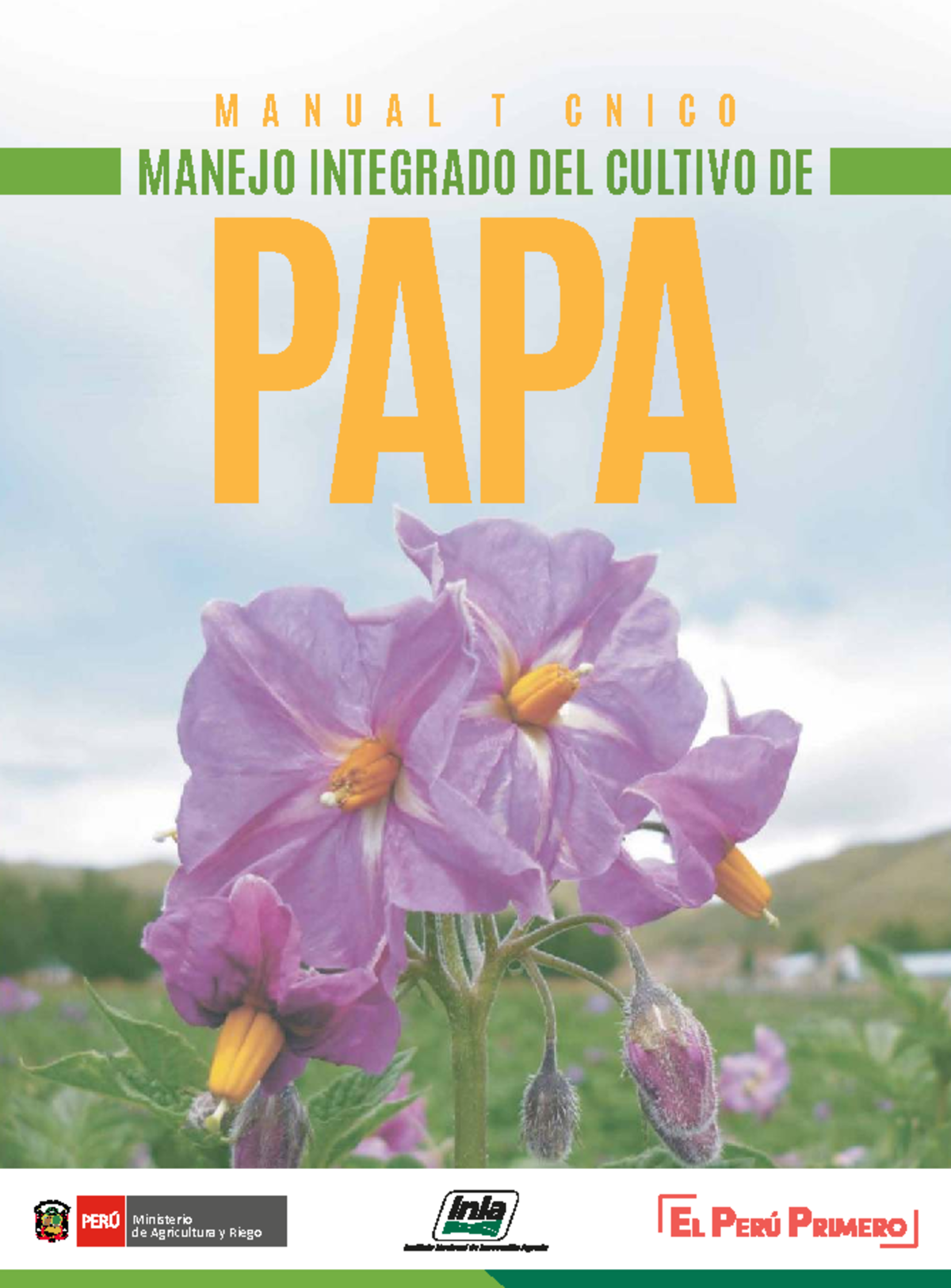 Manual Técnico: Manejo Integrado del Cultivo de Papa INIA - Studocu
