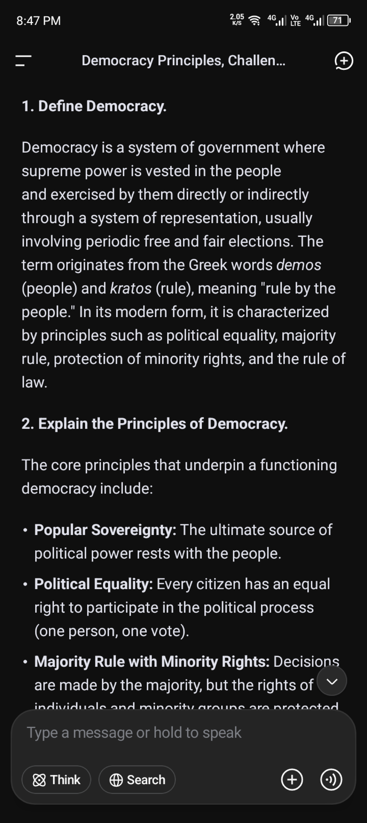 AHT102 Democracy Principles: Key Concepts and Challenges - Studocu