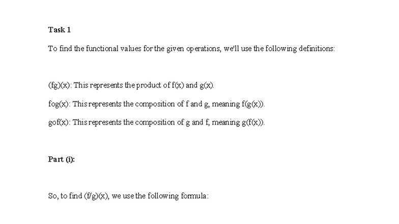 MATH 1201 Unit 2 Math Assignment: Functions and Transformations - Studocu