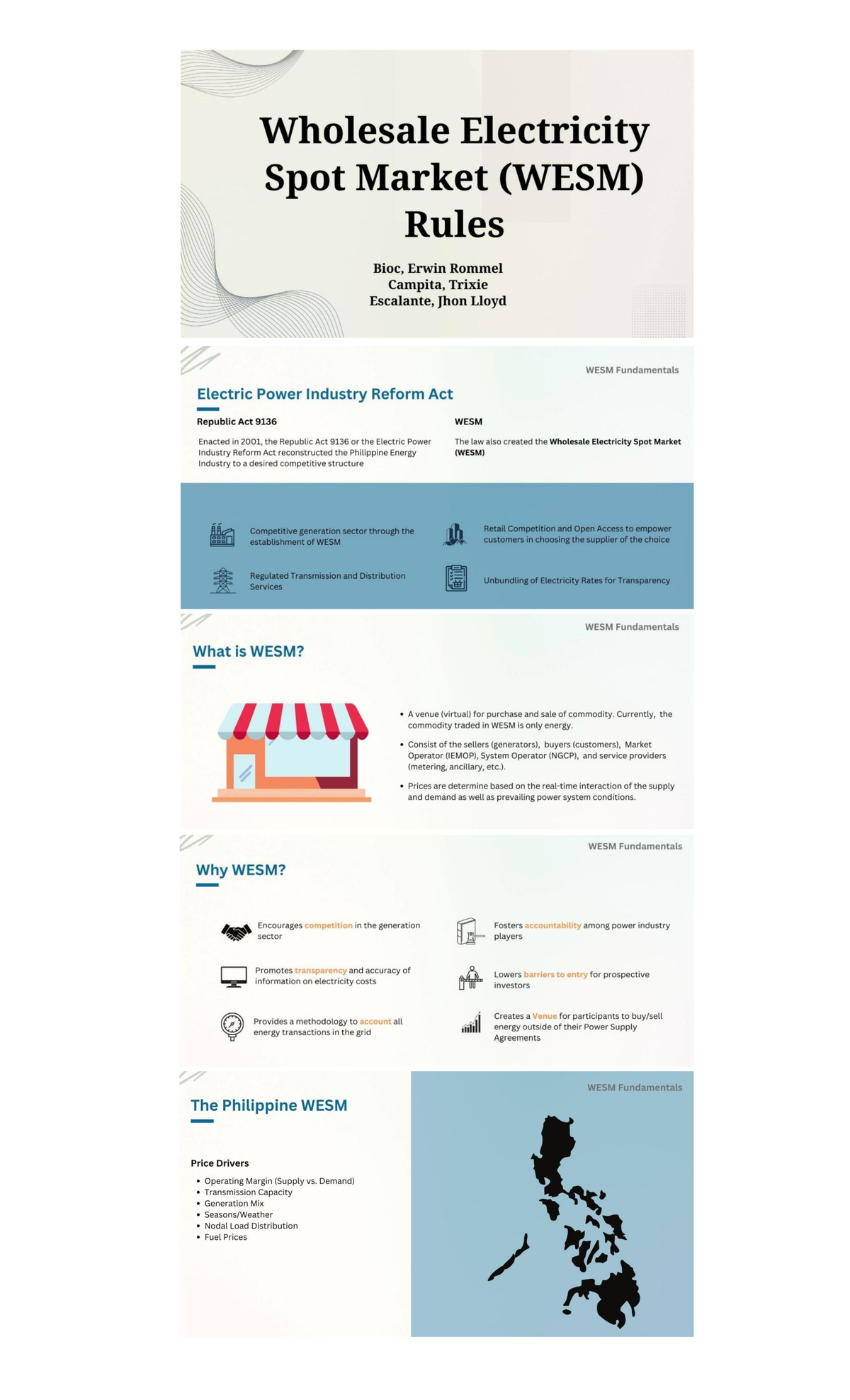 Wholesale Electricity Spot Market - Currently, the commodity traded in ...