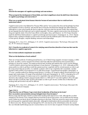 [Solved] two main types of projections from the cell body of a neuron ...