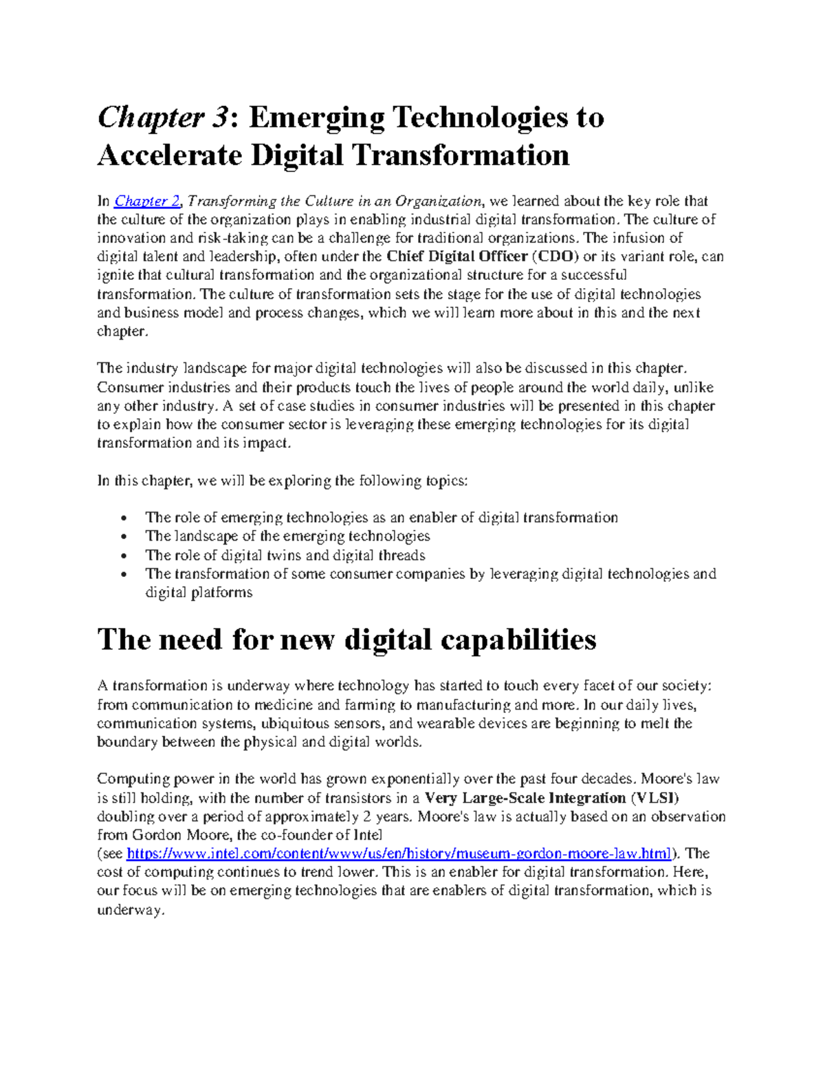 Chapter 3: Exploring Emerging Technologies in Industrial Digital Transformation - Chapter 3 ...