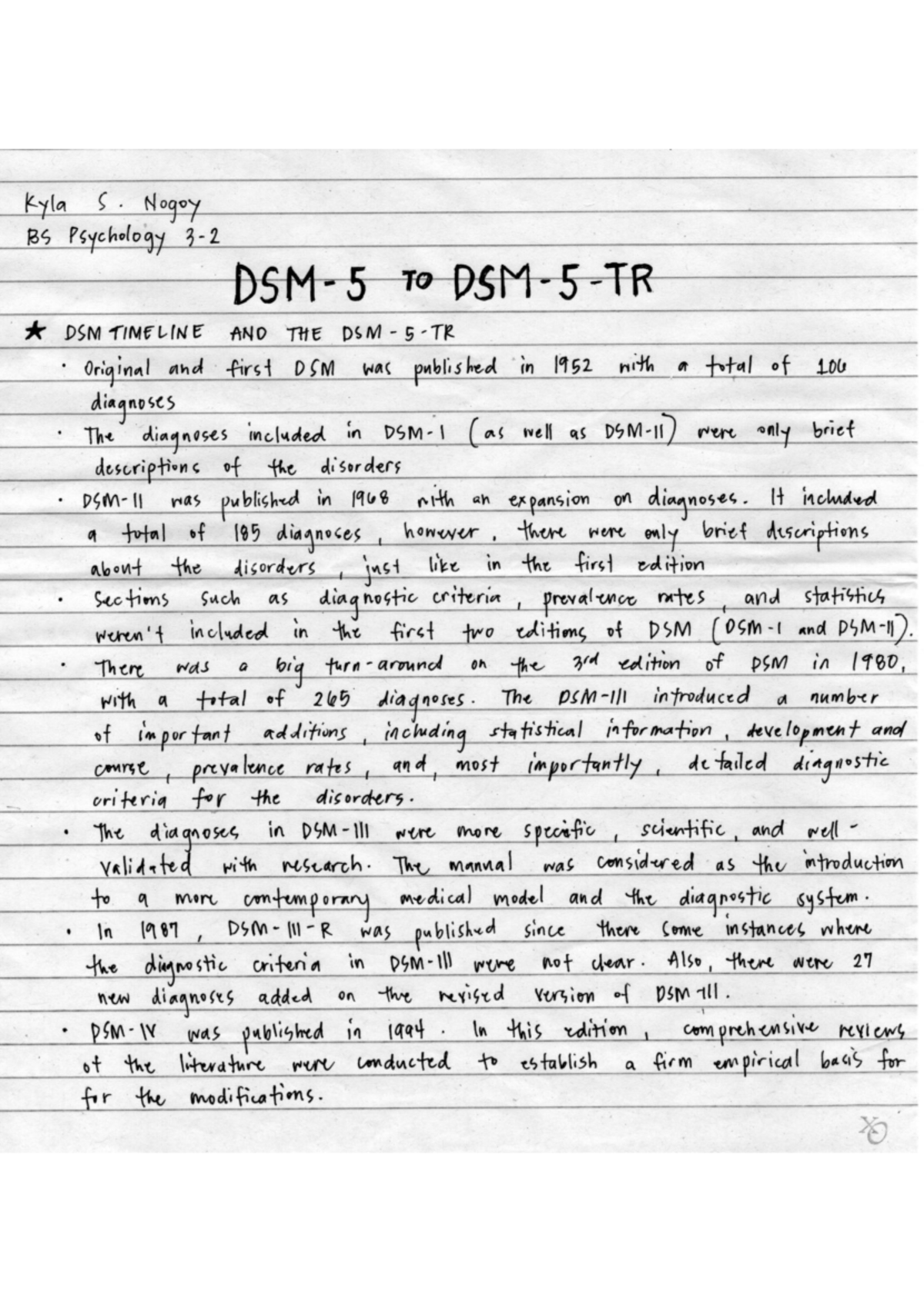 Psychology 101: Key DSM-5-TR Updates and Changes Explained - Studocu