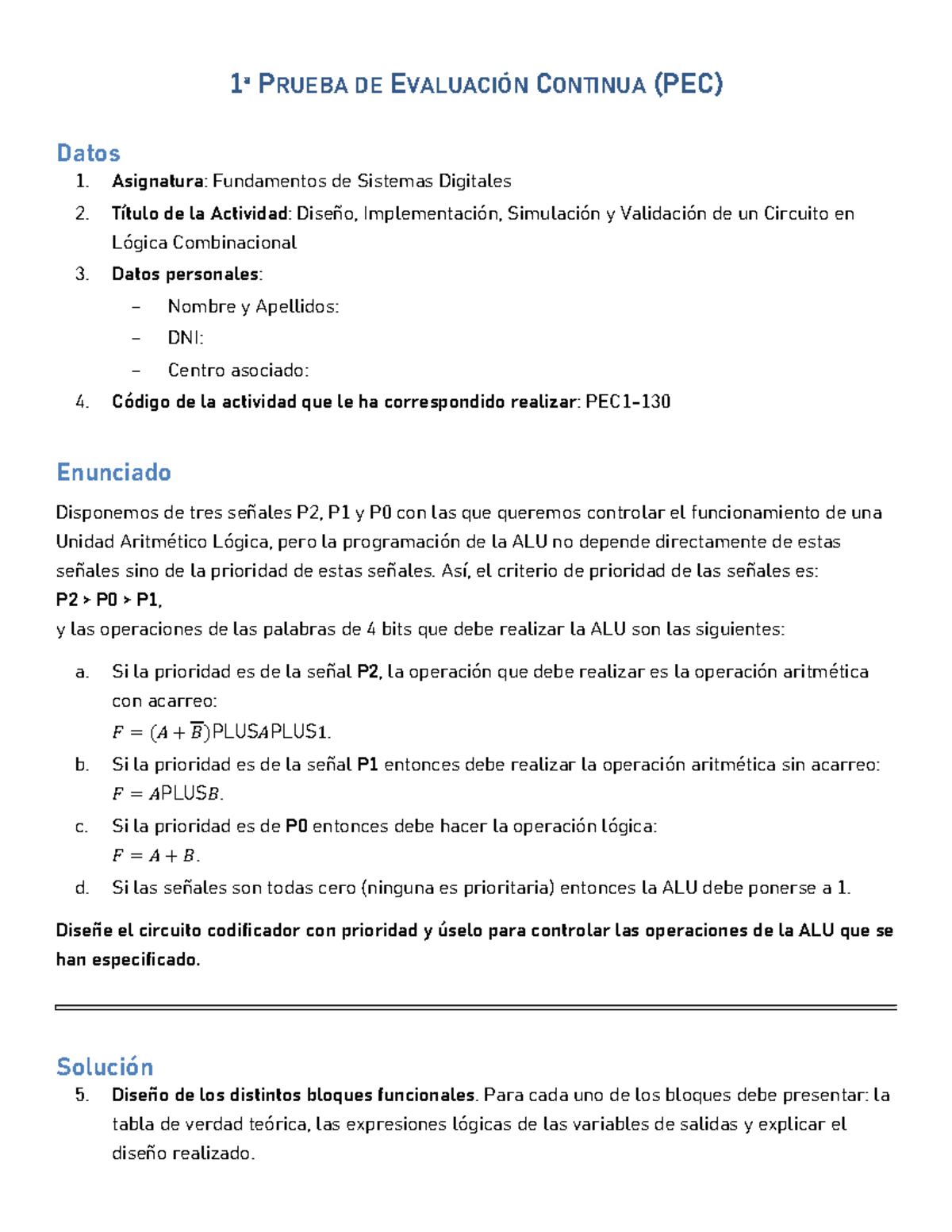 Diseño, Implementación, Simulación y Validación de un Circuito en ...
