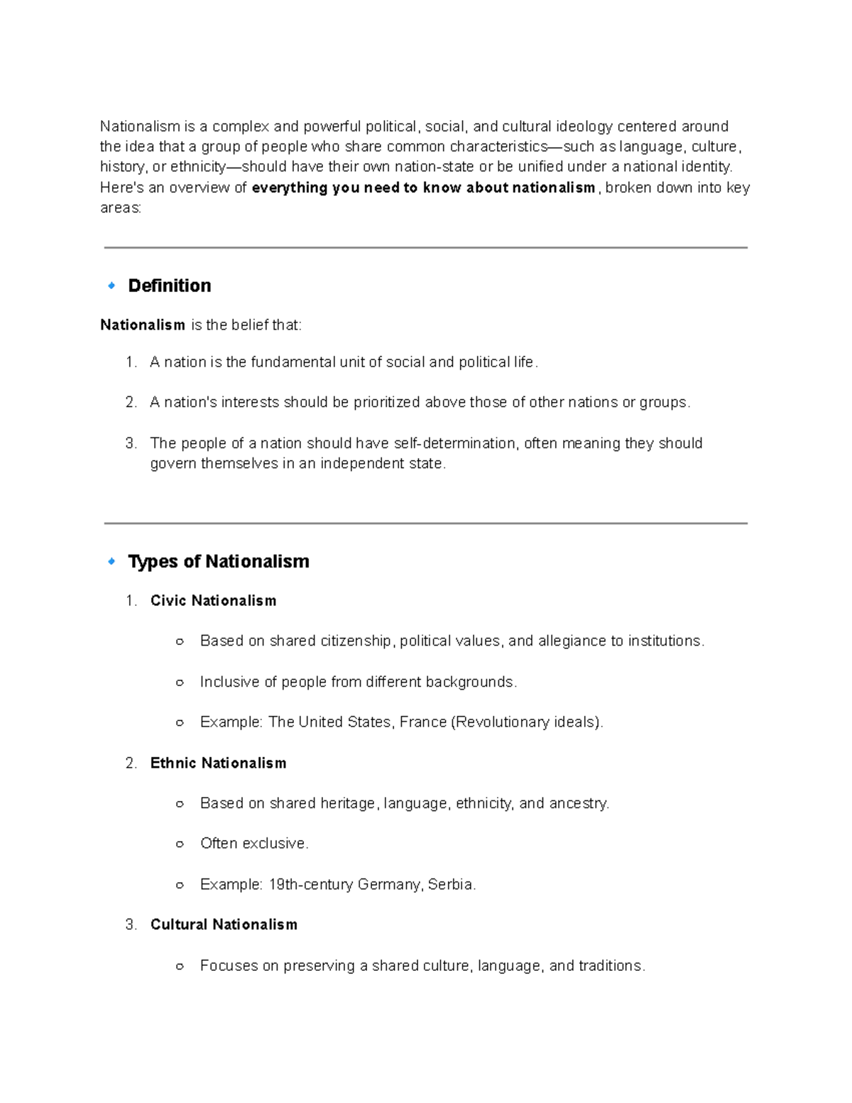 All about Nationalism - Nationalism is a complex and powerful political ...