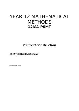 Mathematics PSMT Guide - Strategies by Matt Martin for Success - Studocu