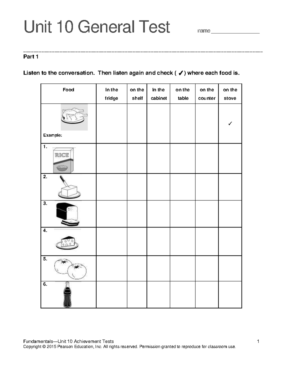 Fundamentals Unit 10 Assessment: Achievement Test Overview - Studocu
