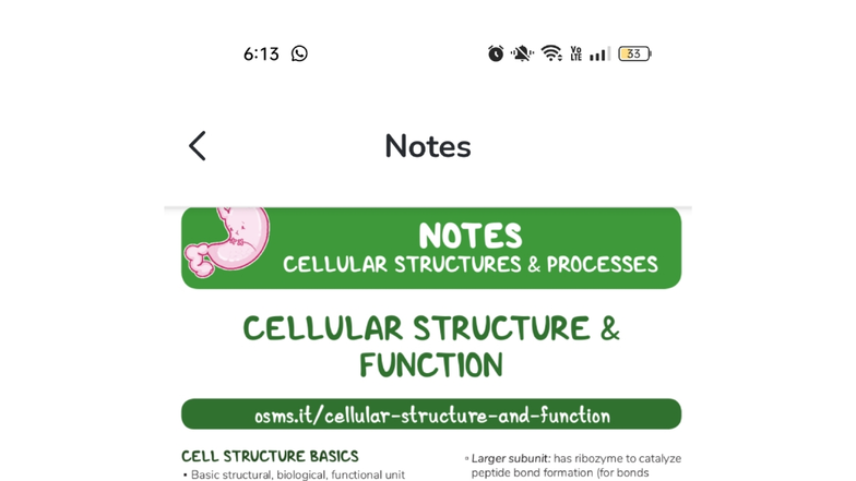 Chapter 23 Cellular Physiology: Cellular Structures and Functions (6:13 ...