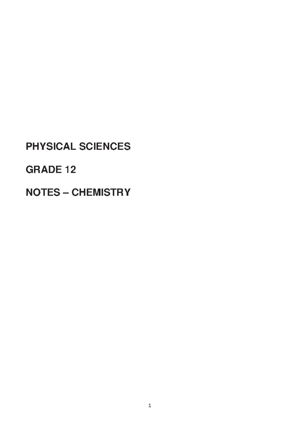 Physical Sciences-Acids and Bases - Physical Sciences GRAD E 12 SELF ...