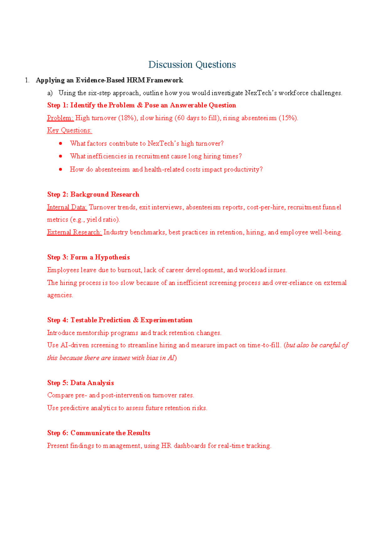 DOH2024F Workshop 1 Preparation and Discussion Questions Memo 2025 ...