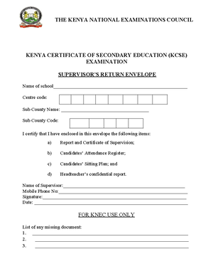 KCSE Biology MADE Familiar - KCSE MADE FAMILIAR BIOLOGY Topically ...