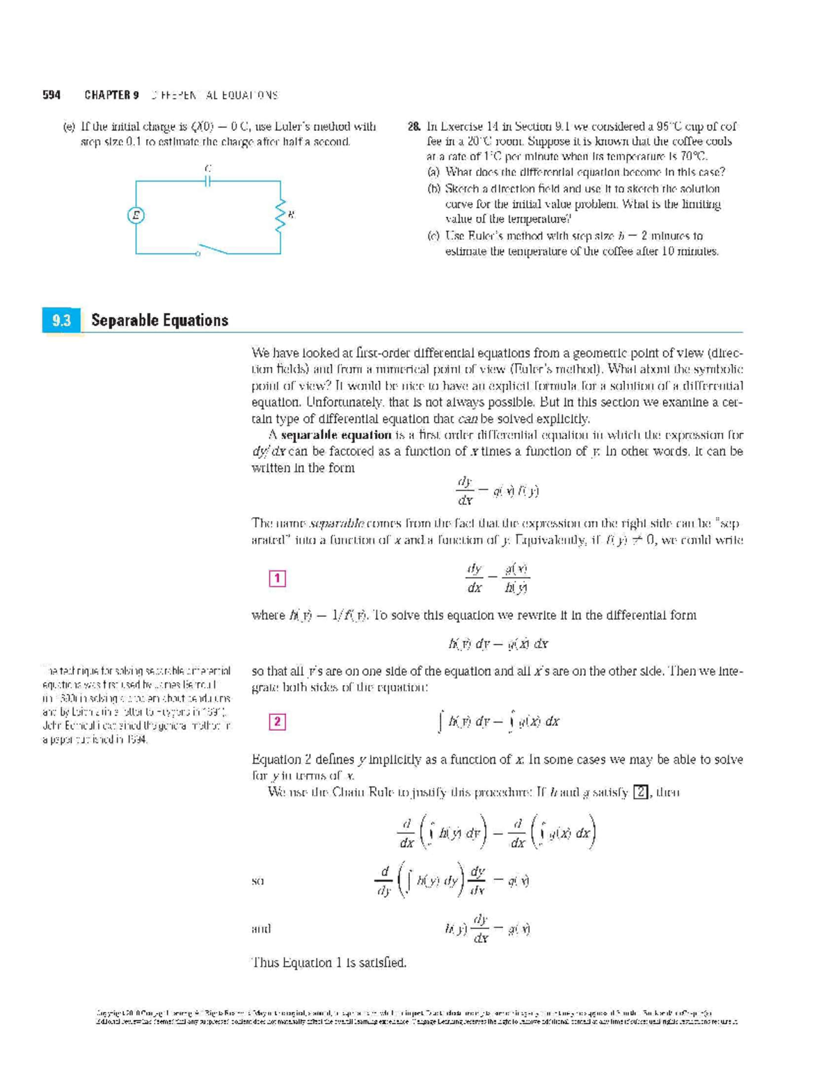 PDE KMHDiem8162: Chapter 9 - Separable Differential Equations Overview ...