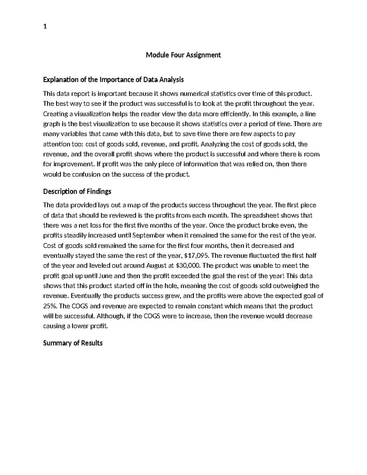 BUS225 Module Four Assignment copy - Module Four Assignment Explanation ...